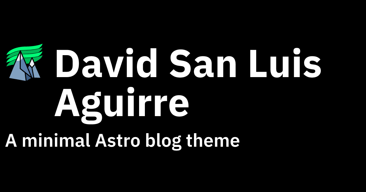 David San Luis Aguirre